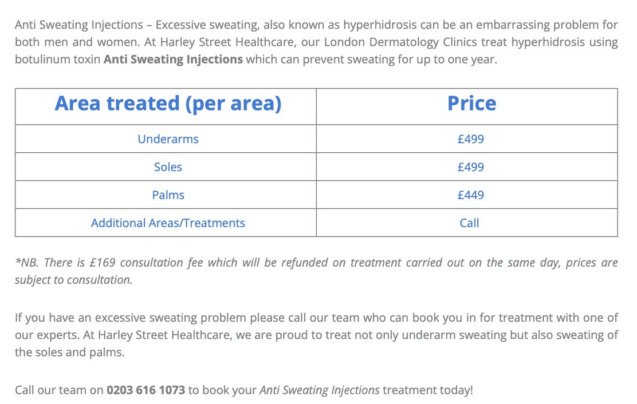 Hyperhidrosis Treatments: Effective Solutions for Sweating